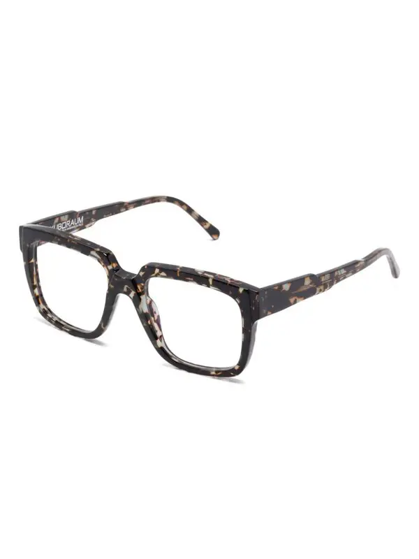 KUBORAUM Maske K3 Glasses - Brown