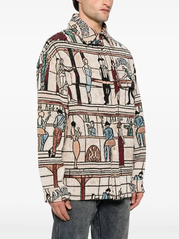 Amiri Tapestry Overshirt