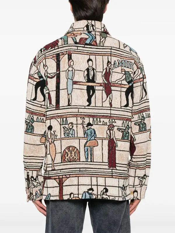 Amiri Tapestry Overshirt
