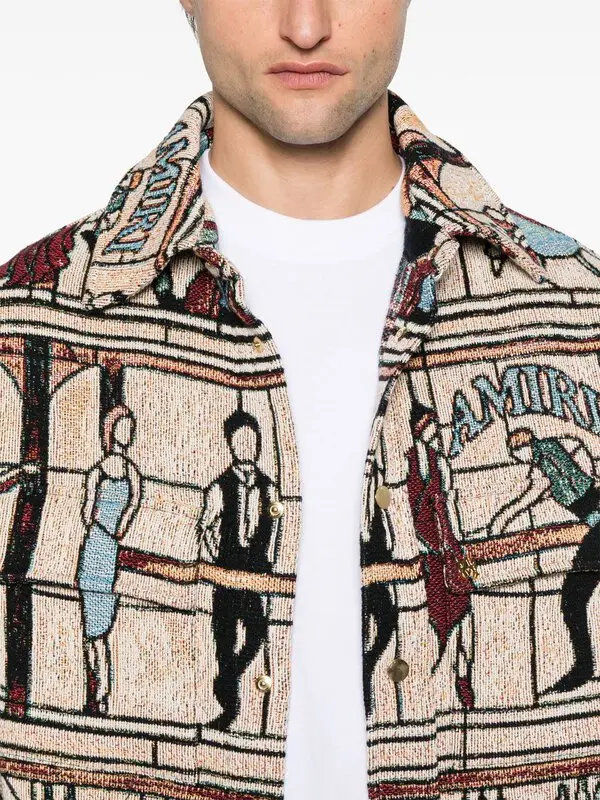 Amiri Tapestry Overshirt