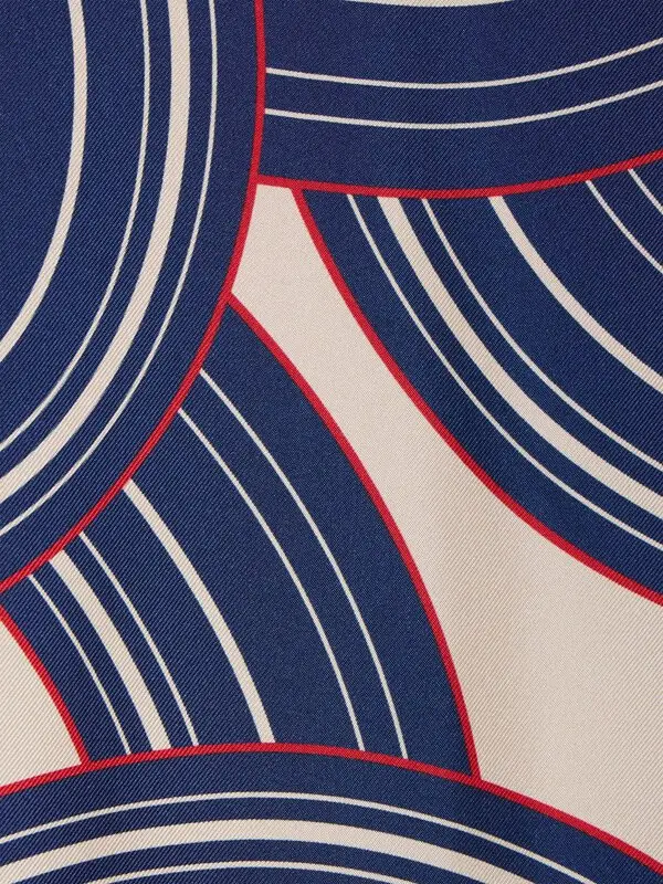 La DoubleJ Printed Maxi Dress - Blue