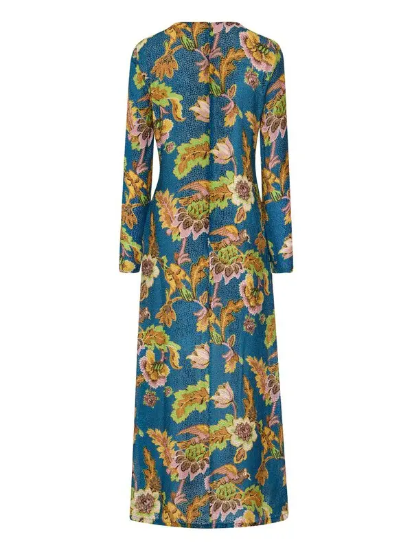 La DoubleJ Swing Maxi Dress - Blue
