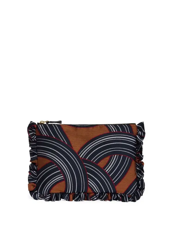 La DoubleJ Jacquard Clutch