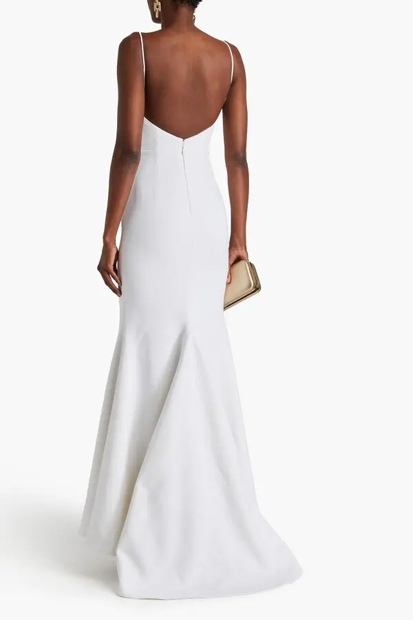 Rachel Gilbert Avery Crepe Gown