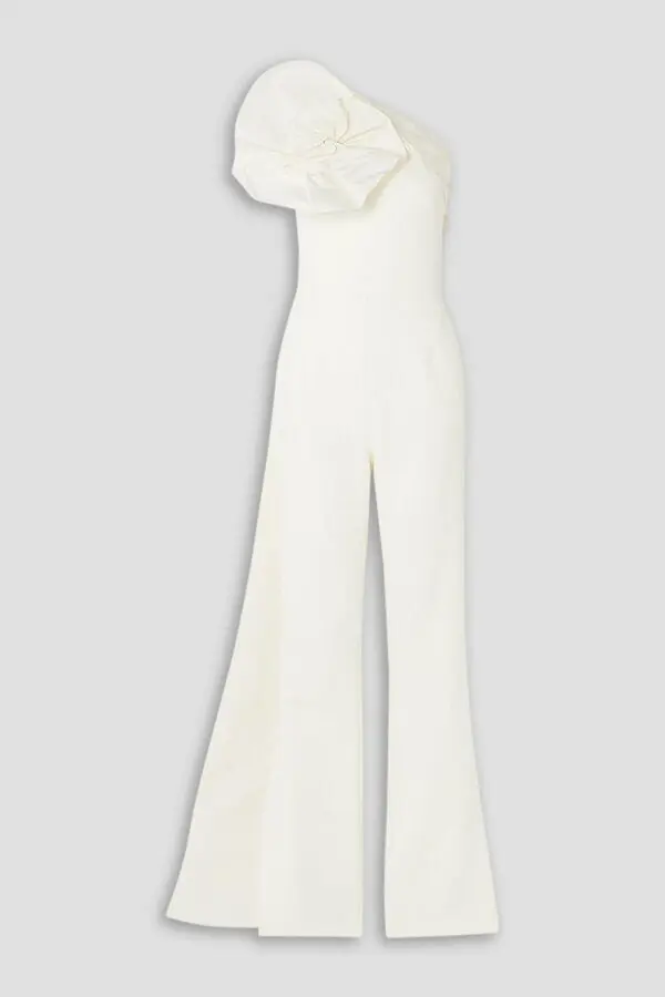 Safiyaa Omi Strapless Jumpsuit - Ivory