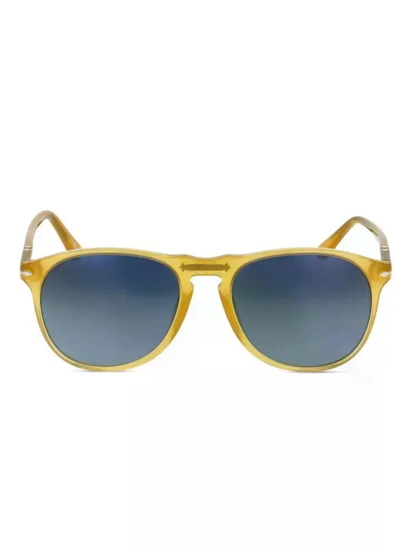 Persol Round Frame Sunglasses - Yellow