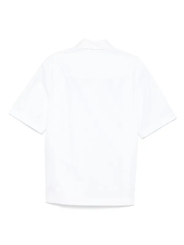 JIL SANDER Cotton Poplin Shirt - White