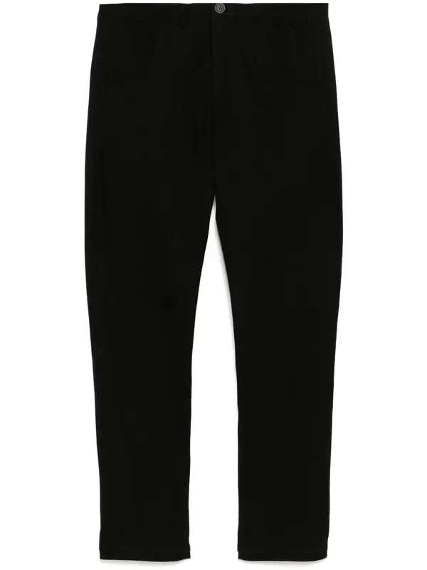 LABEL UNDER CONSTRUCTION Tapered Trousers - Black