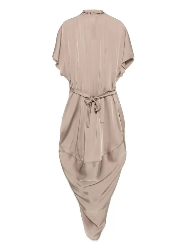 Rick Owens Wrap Midi Dress