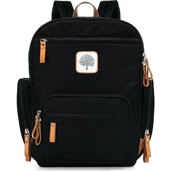PARKER BABY CO. Birch Bag Mini Diaper Backpack - Black