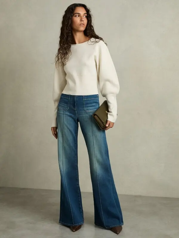 REISS Ella Wool-blend Jumper