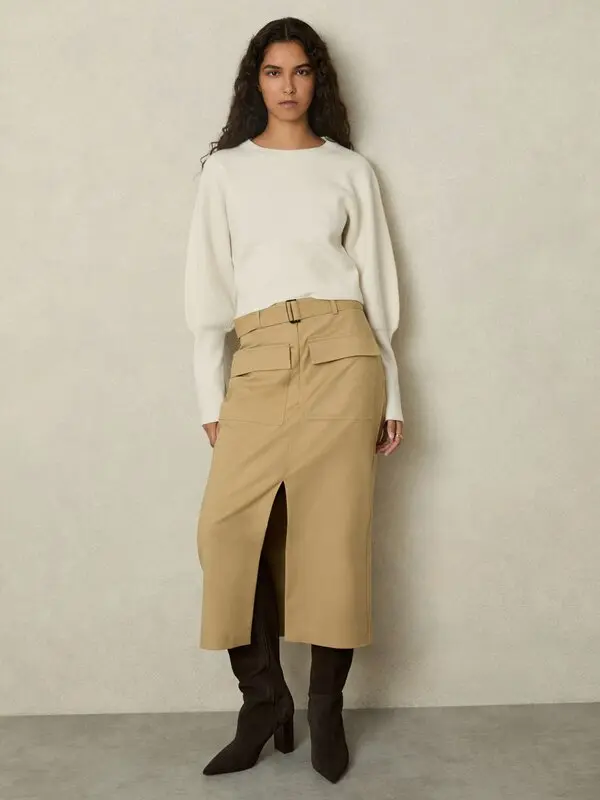 REISS Ella Wool-blend Jumper