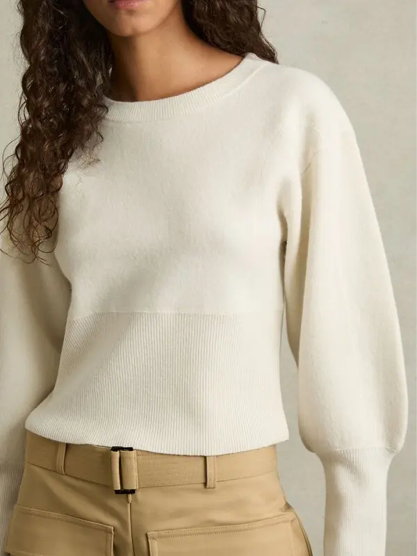 REISS Ella Wool-blend Jumper