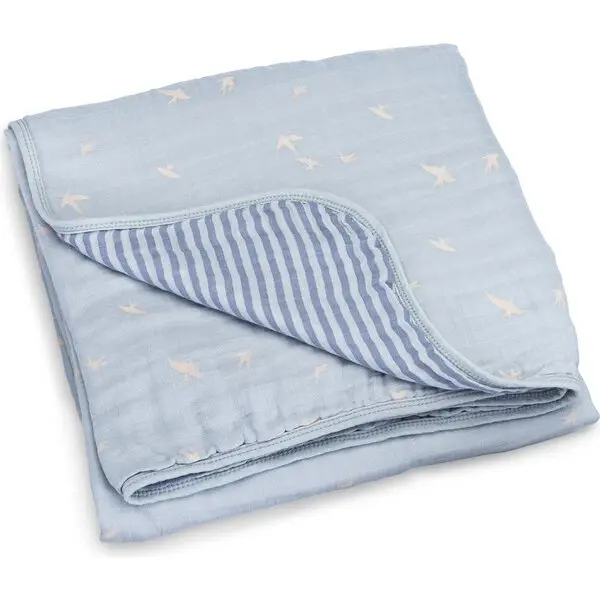 PARKER BABY CO. Muslin Quilt - Dove