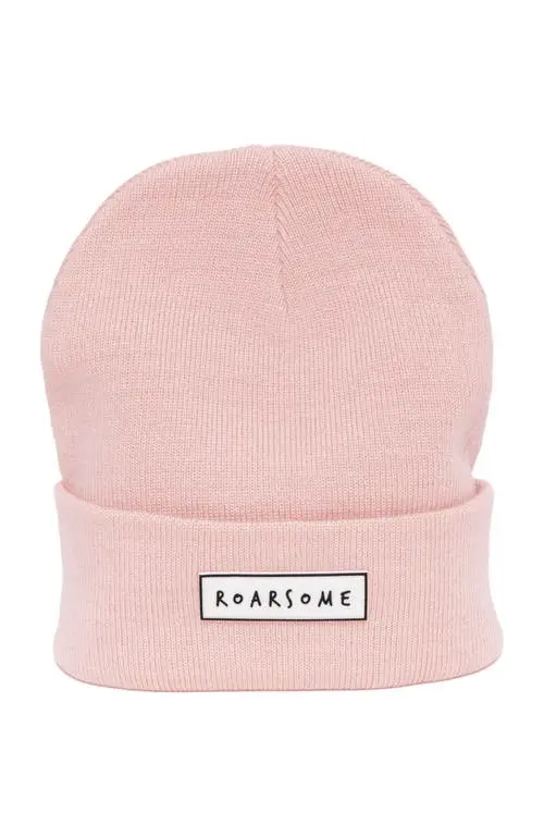 ROARSOME Beanie - Light Pink