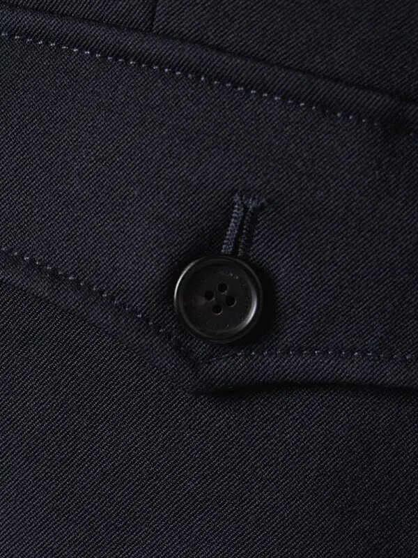 NILI LOTAN Jamison Wool-twill Jacket - Blue