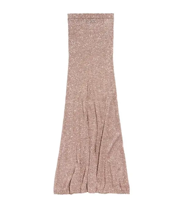 Balenciaga Sequinned Maxi Skirt