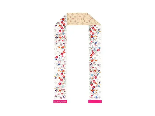 LOUIS VUITTON X Takashi Murakami Superflat Monogram Bandeau - White