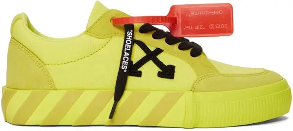 Off-White Vulc Low Canvas Sneakers