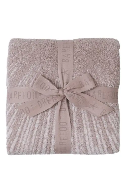 Barefoot Dreams Cozychic® Starburst Blanket - Dusty Mauve Multi-shine