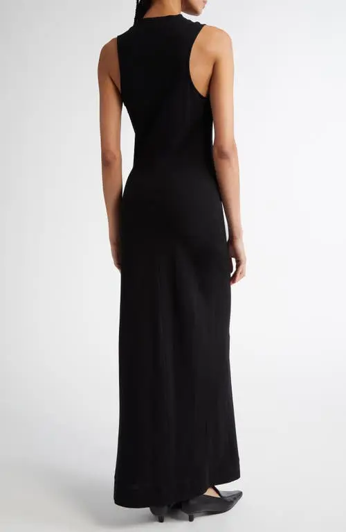 TOTEME Cowl Neck Stretch Crepe Dress