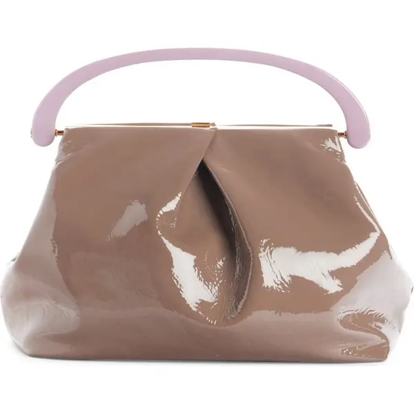 Dries Van Noten Folded Top Handle Bag