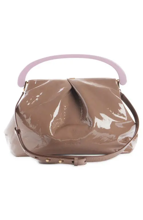 Dries Van Noten Folded Top Handle Bag