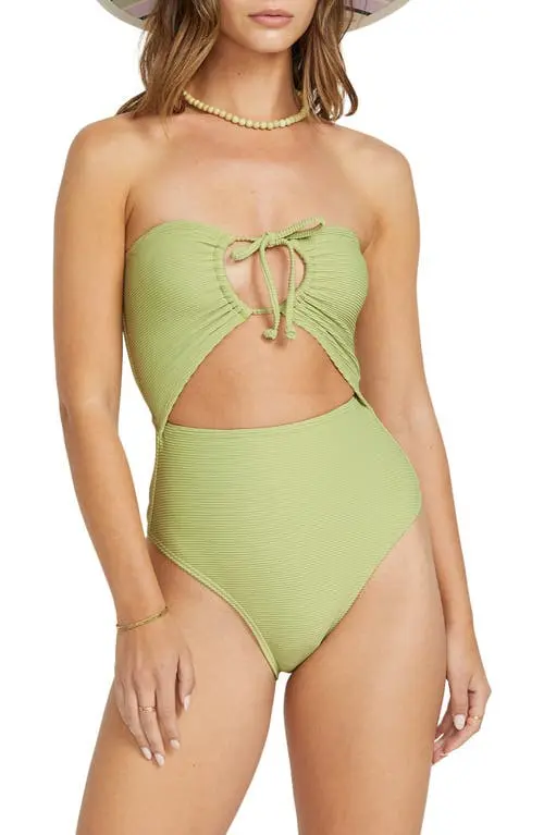 BILLABONG Tanlines Andrew One-piece Swimsuit - Avocado