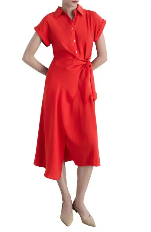 strapless open back dress Girl Christmas Dress Toddler Communion Dress Children Red Fluffy Princess Birthday Tail Gorgeous Pageant Dress, Red / 5-6 Years (130cm) main image 1