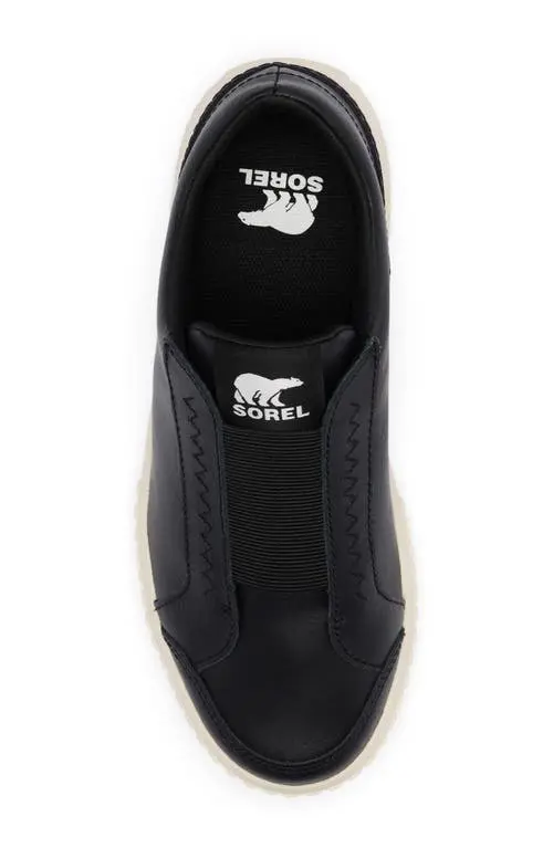 Sorel Ona Ave™ Slip-on Sneaker - Black/ Chalk