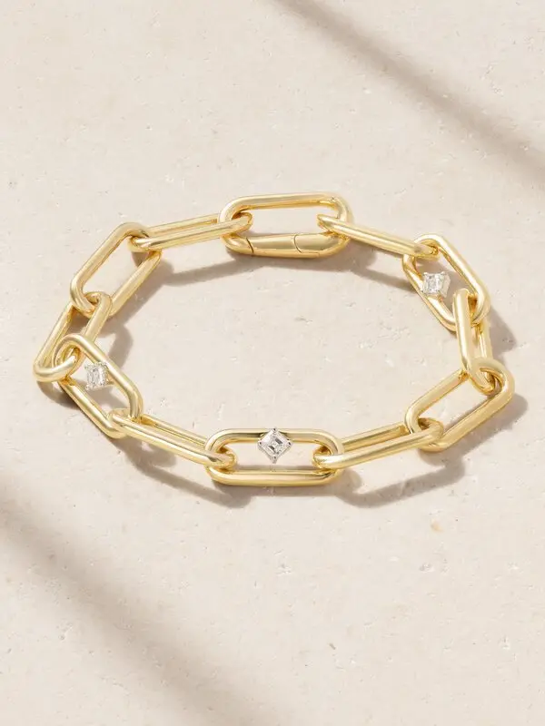 Nikos Koulis 18-karat Diamond Bracelet - Gold