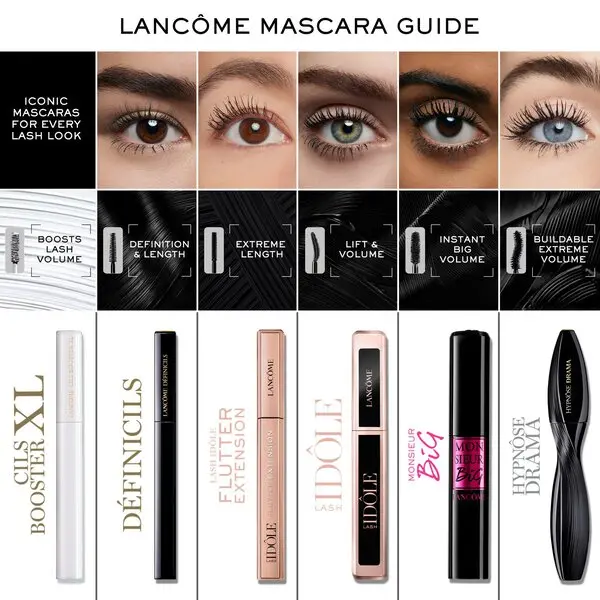 LANCOME Lash Idôle Flutter Extension Lengthening Mascara - Black