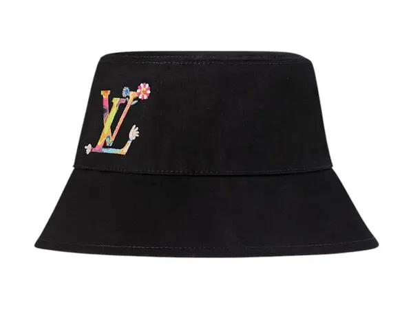 LOUIS VUITTON X Takashi Murakami Reversible Superflat Bucket Hat