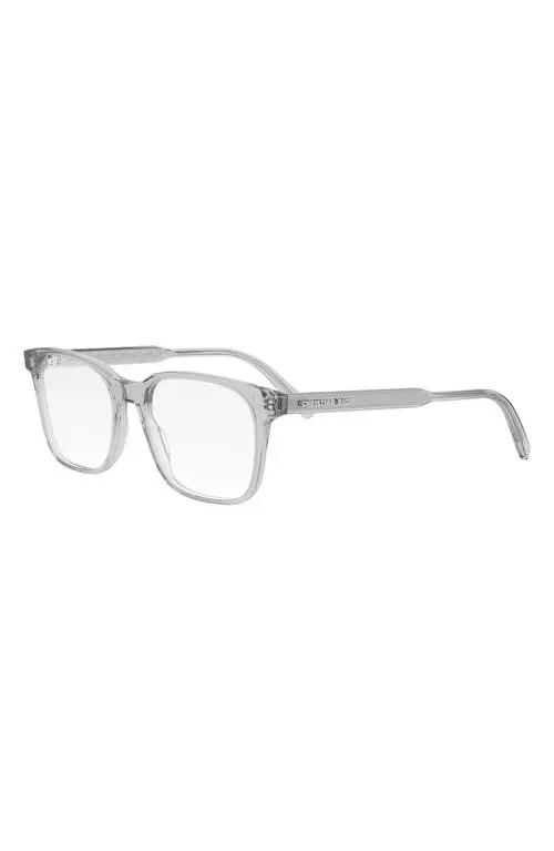 Dior Botanicao S1i 55mm Rectangular Eyeglasses - Crystal/other