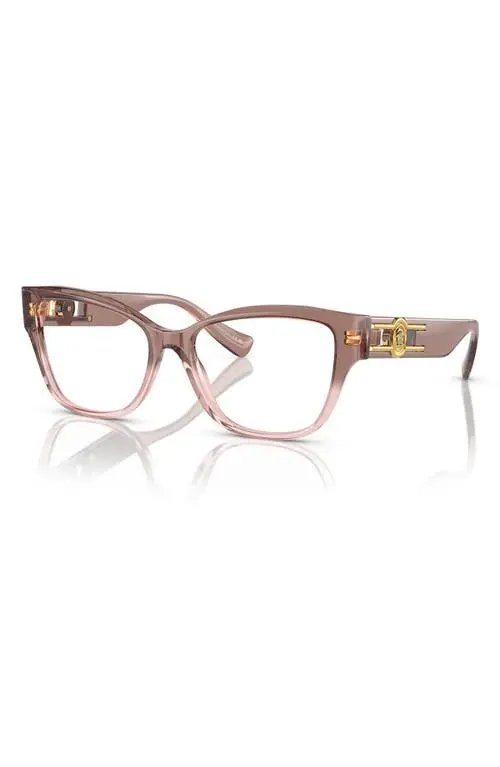 Versace 52mm Pillow Eyeglasses - Pink