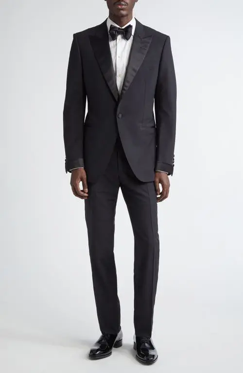 TOM FORD O'connor Stretch Wool Tuxedo - Naa Black
