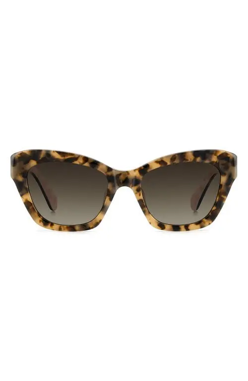 Kate Spade New York Daina Gradient Cat Eye Sunglasses - Havana/ Brown Sf