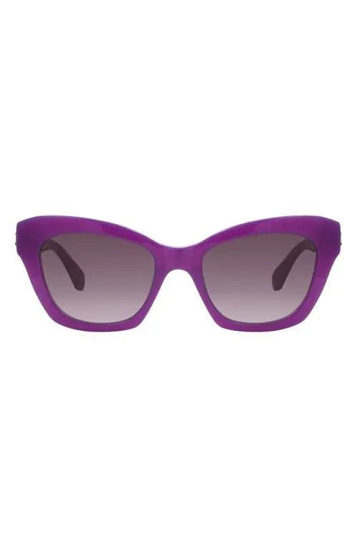 Kate Spade New York Daina Gradient Cat Eye Sunglasses - Violet/ Pink Ds