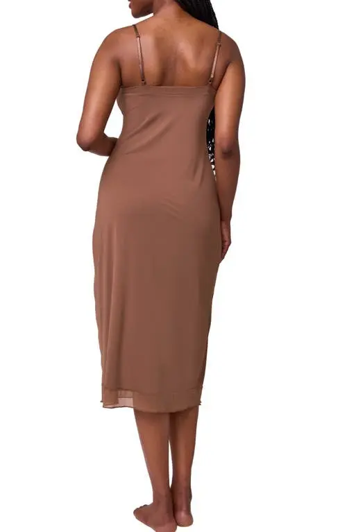 MONTELLE INTIMATES Maxi Slip - Mocha