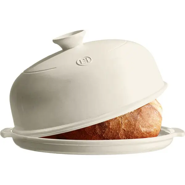 EMILE HENRY Flame Bread Cloche - Linen