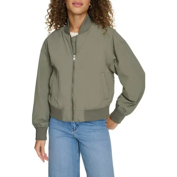 LEVI'S Relaxed Bomber Jacket - Sage