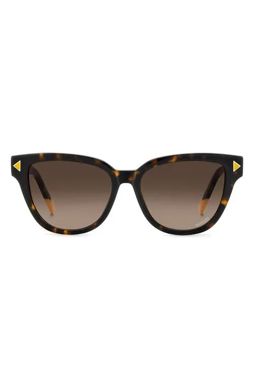 Missoni 53mm Cat Eye Sunglasses - Havana/ Brown