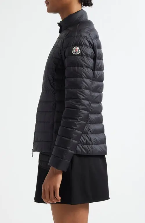 Moncler Igelle Down Puffer Jacket - Black/black