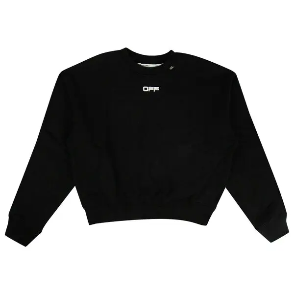 Off-White Wavy Line Crewneck Sweatshirt