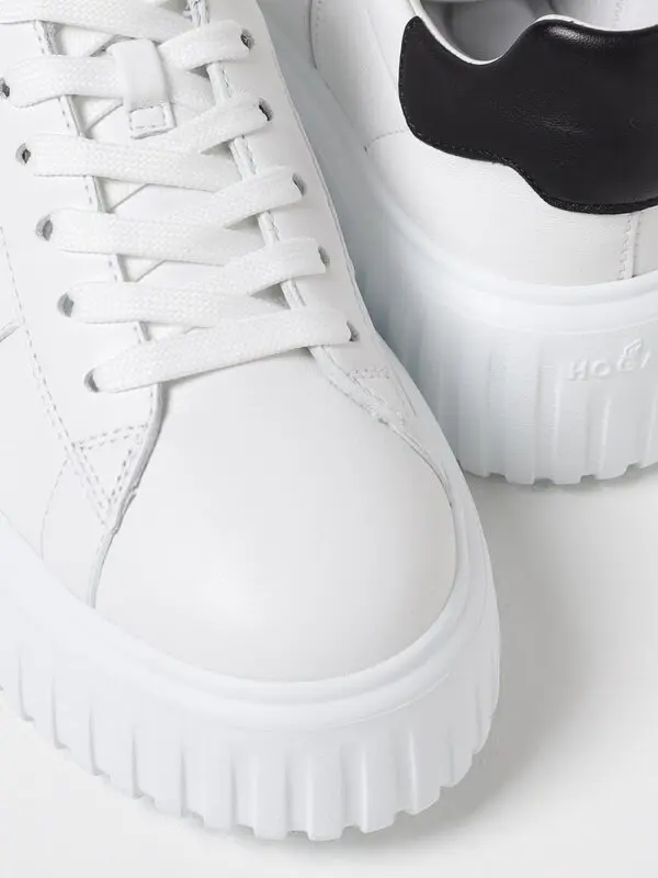 Hogan Paneled Lace-up Sneakers