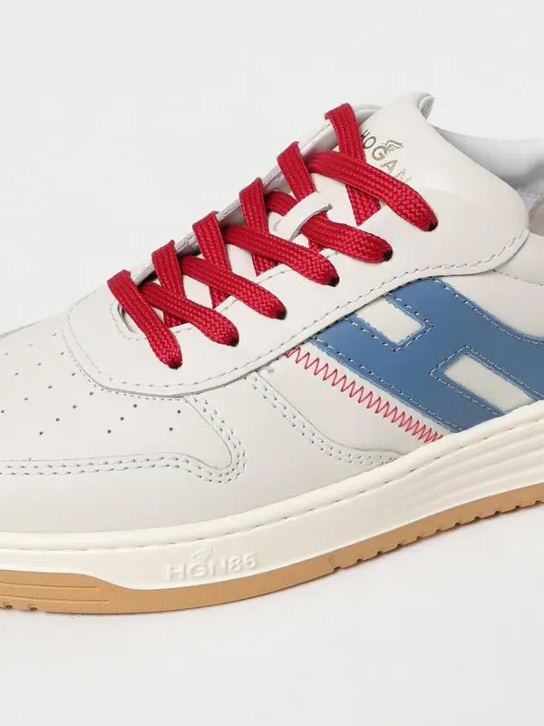 Hogan Leather Sneakers - Brown