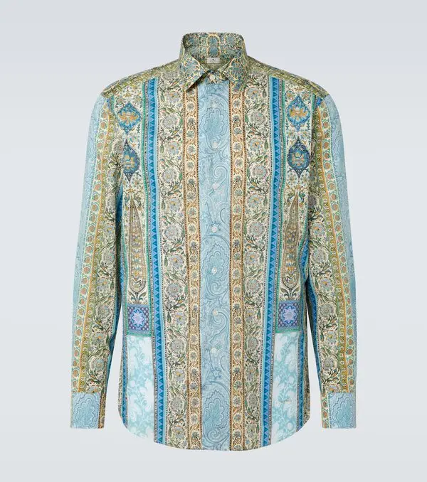 Etro Roma Printed Cotton Shirt