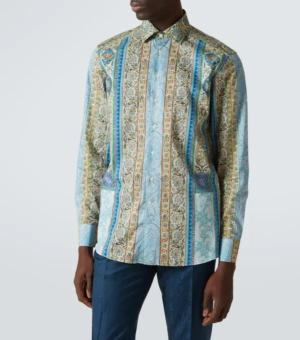 Etro Roma Printed Cotton Shirt