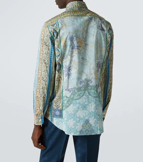 Etro Roma Printed Cotton Shirt
