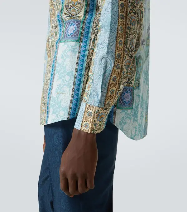 Etro Roma Printed Cotton Shirt
